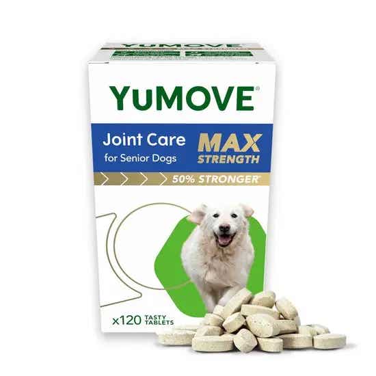 YuMOVE Joint Care for Senior Dogs MAX STRENGTH - Fast Delivery